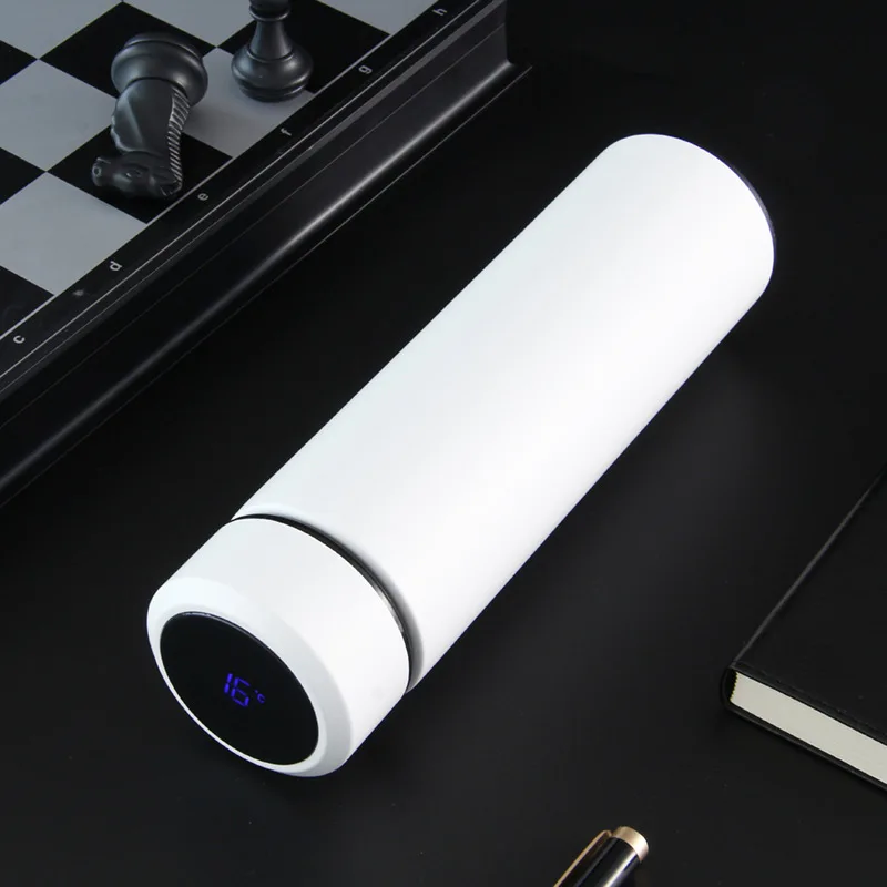 304 Stainless Steel Intelligent Digital Smart Water Bottles With Led ...