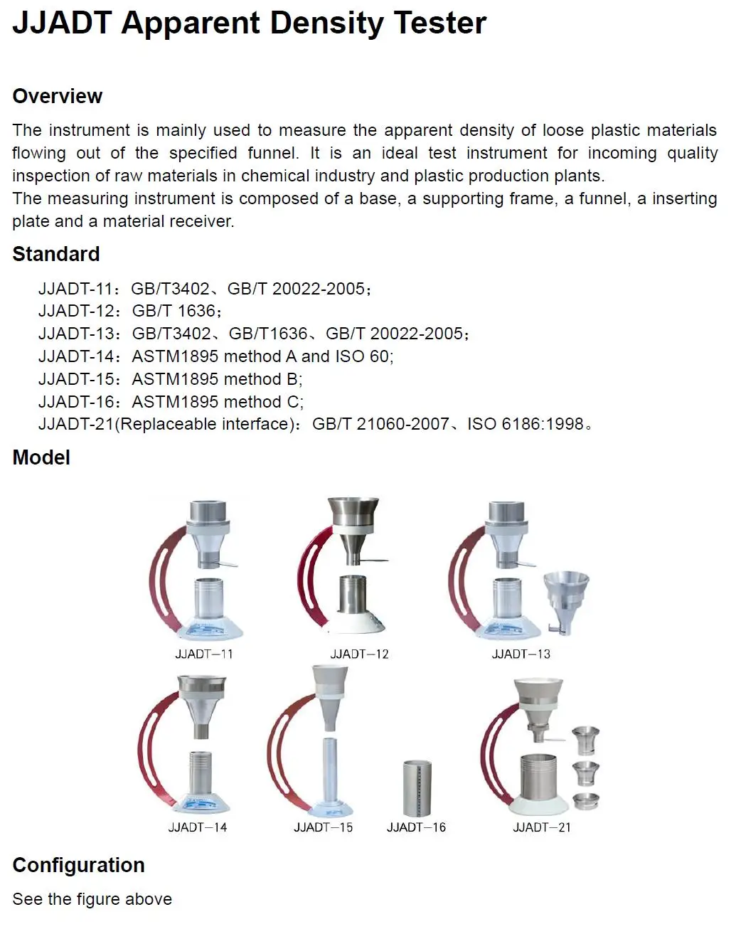Plastic Material Apparent Density Tester,Bulk Density Tester,Astm D1895 ...