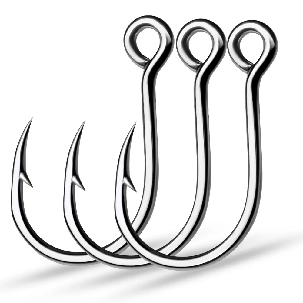 NEWMAJOR Fishing Hooks - Durable High Carbon Steel Barbs