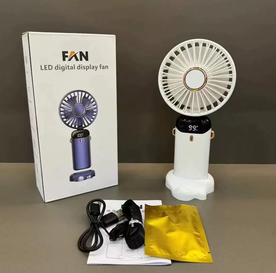 Rechargeable Mini Handheld Portable Fan - Perfect for Summer