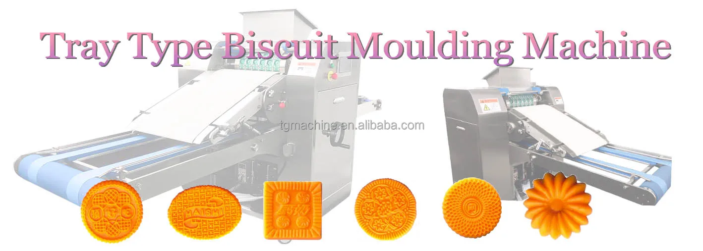Fully Automatic Commercial Crispy Biscuit Forming Machine Equipment ...
