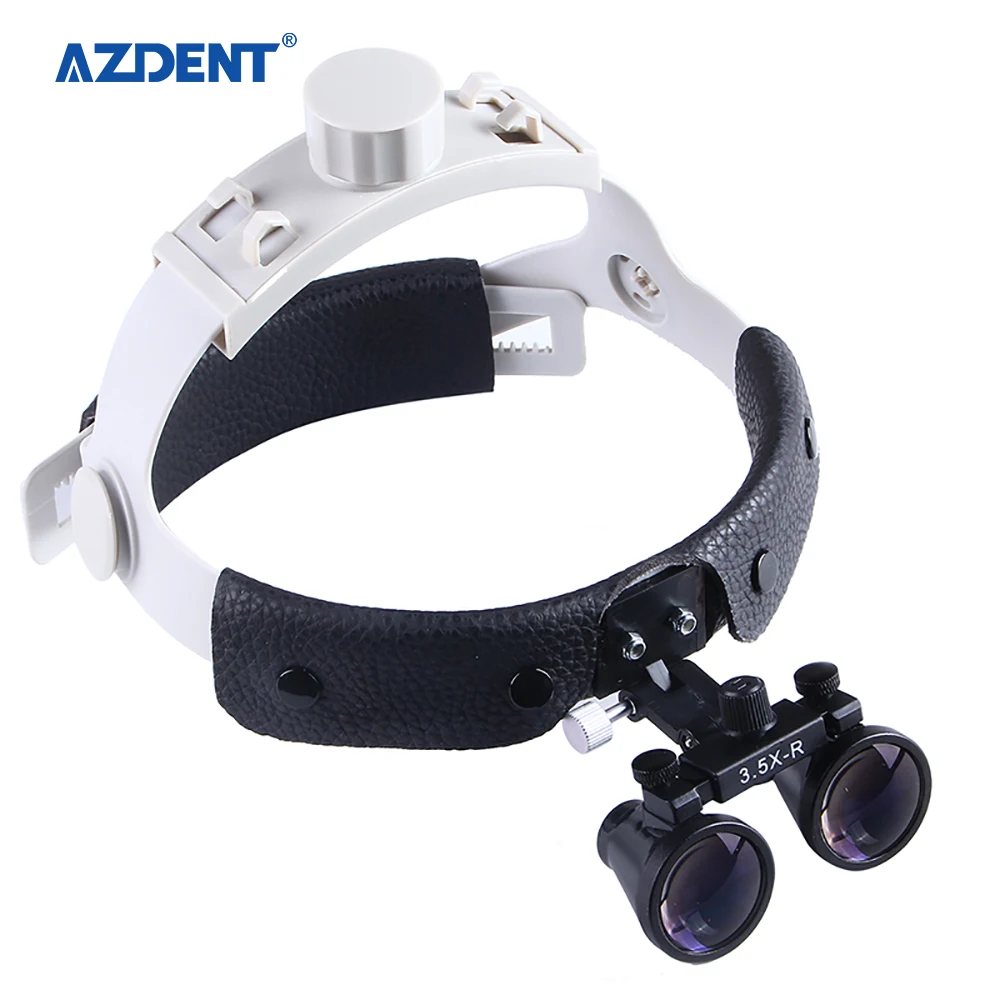 AZDENT Magnifying LED Headlight Dental Surgical Loupes Medical Loupes ...