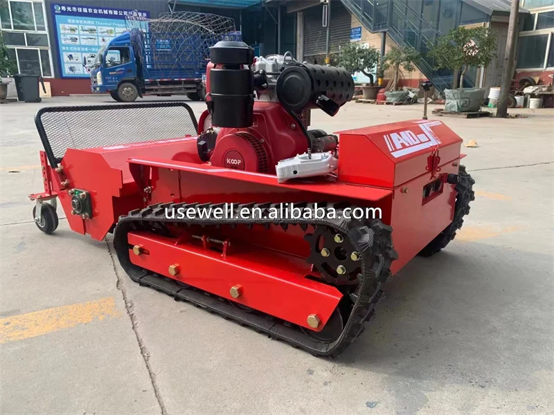 Fully Automatic Remote Control Intelligent Crawler Orchard Grass Smart ...