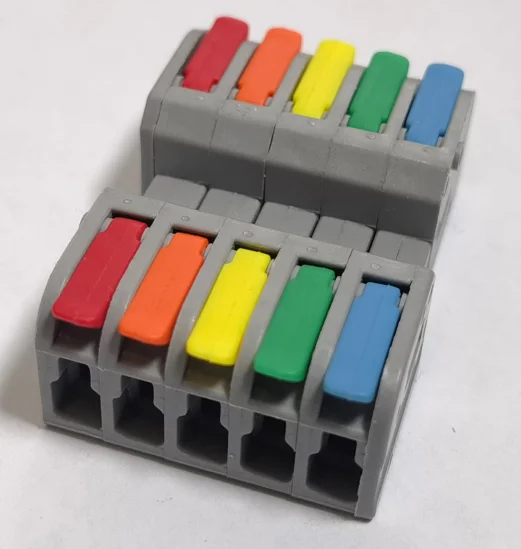 POWER CONNECT 2-Way Push Fit Connector 2 Way Quick Push Type Lock ...