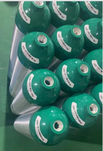 Portable Oxygen Cylinder Empty Gas Cylinders Medical Aluminum Oxygen ...