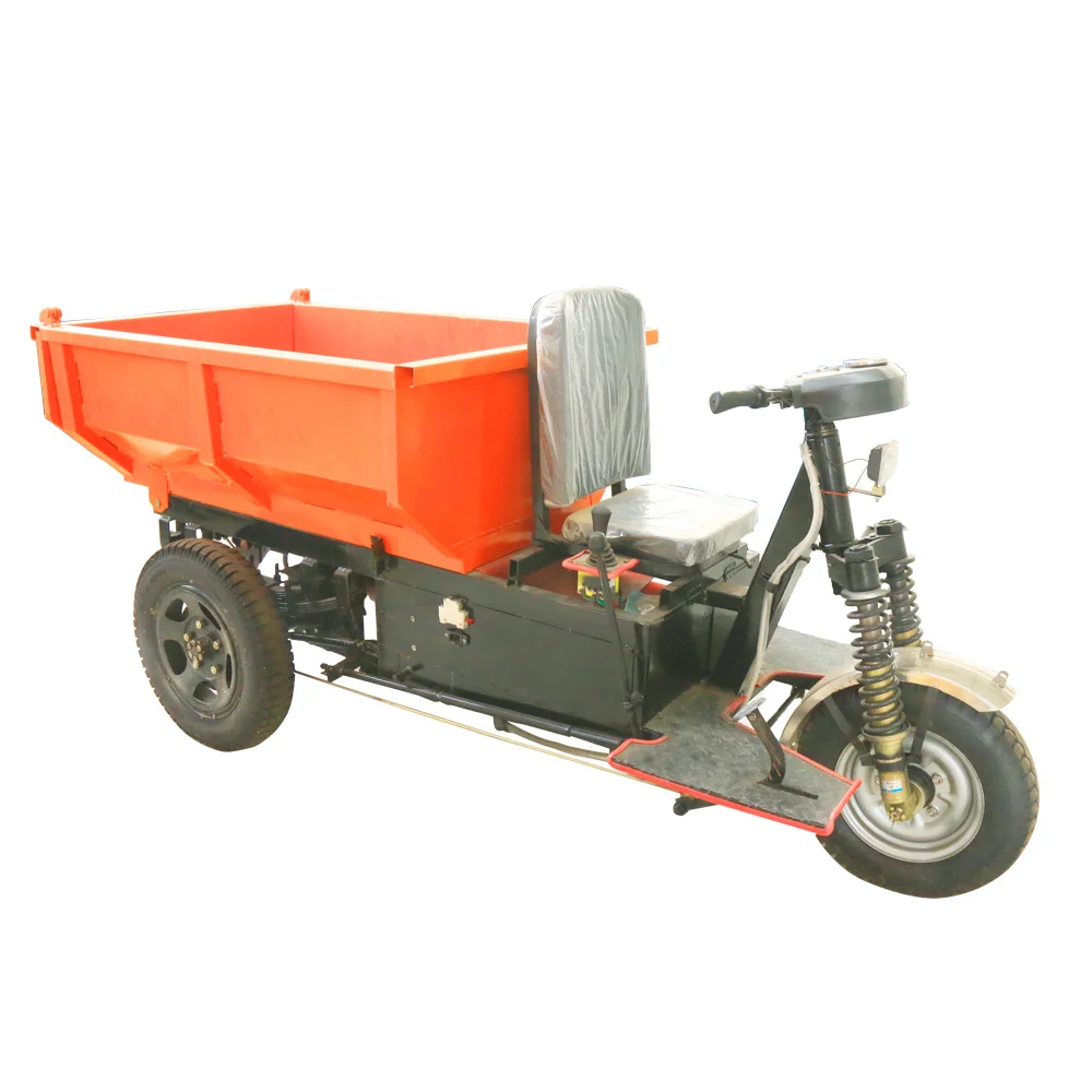 Diesel Three-Wheeled Hydraulic Dump Vehicle for Mining Agricultural ...