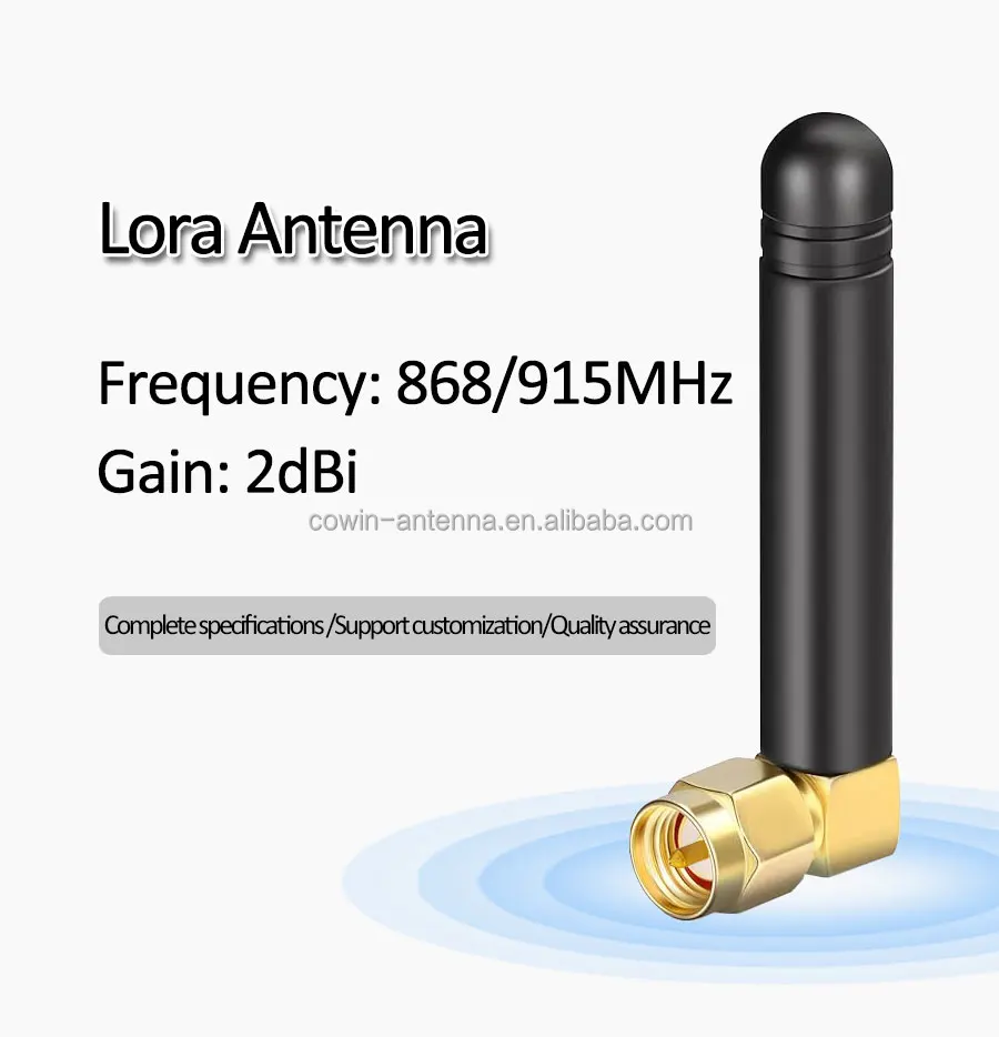 50MM Lora Iot Antenna - 868 Mhz Rubber Duck Antenna