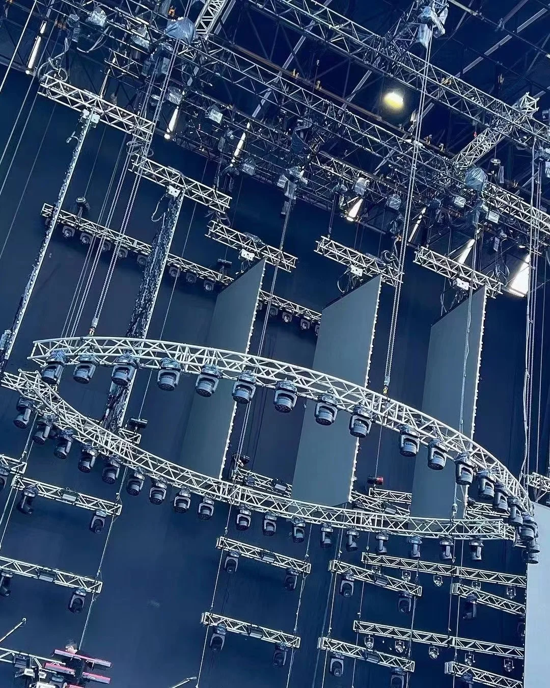 6M Height Telescopic Mobile Truss Lift Stand Square Sound Lighting ...