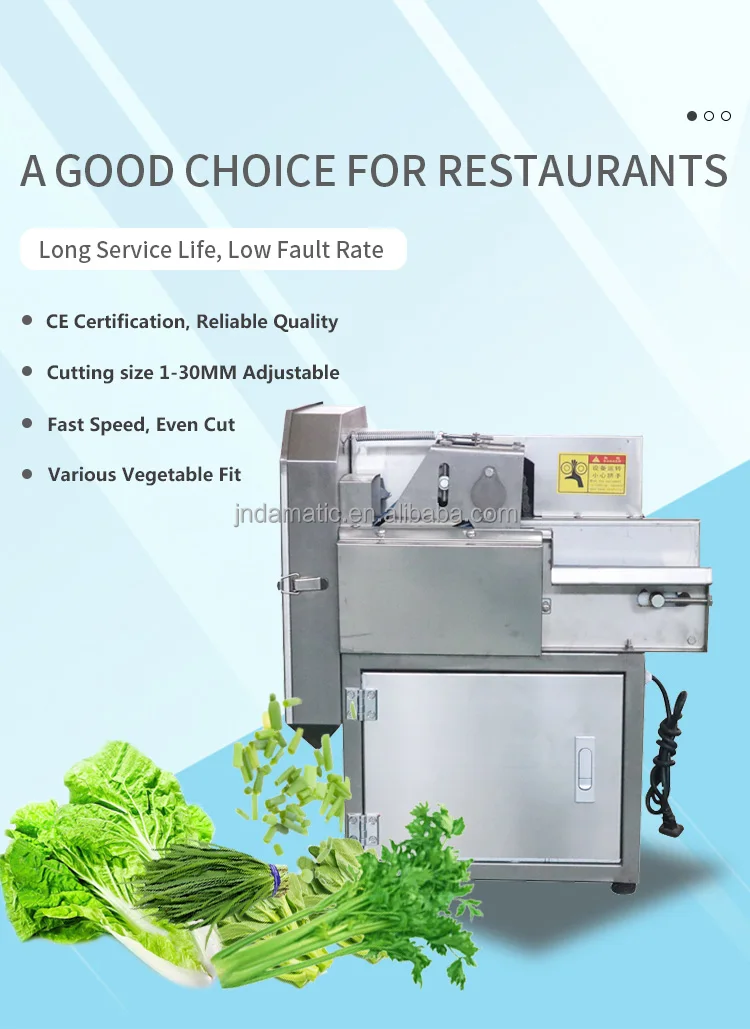 Efficient Vegetable Chopper - Stainless Steel Cutting Machine