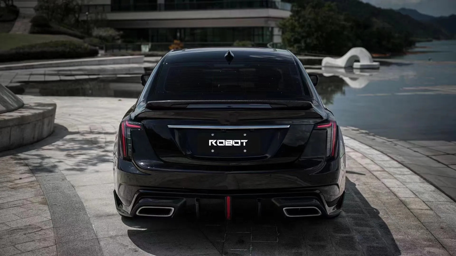 For Cadillac Ct5 Body Kit Ct5 Upgraded Robot Style Body Kit Ct5 Front ...