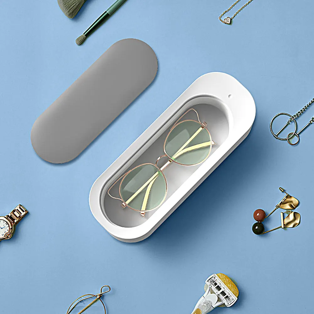 New Small Portable Denture Eyeglasses Coins Silver Cleaning Machine ...