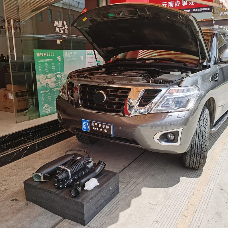 New VQ40 Twin Screw Supercharger Kit for Nissan Patrol Y62 4.0L V6 ...