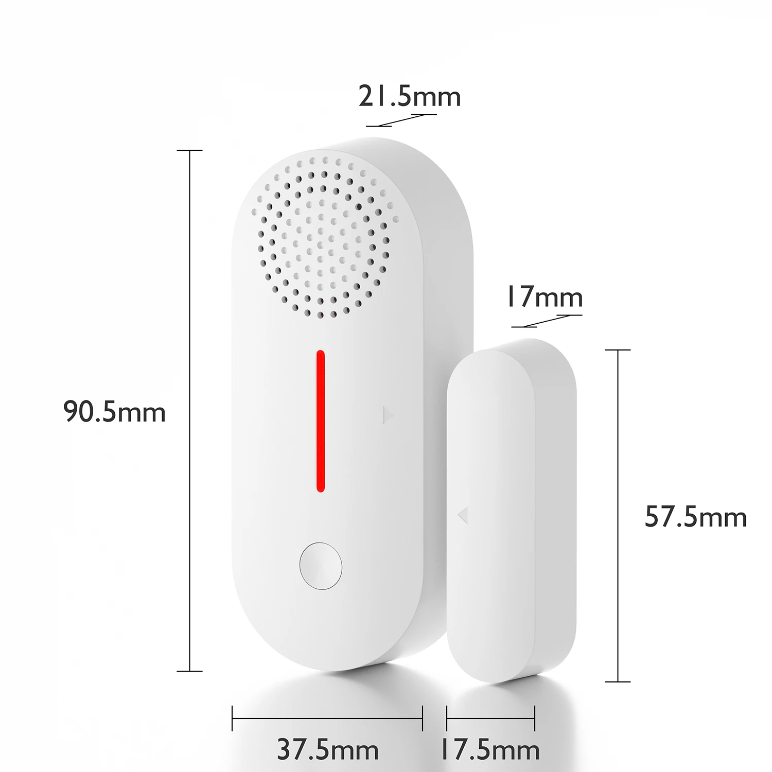 Home Security Battery Powered Wifi Window Door Alarm Contact Sensor ...