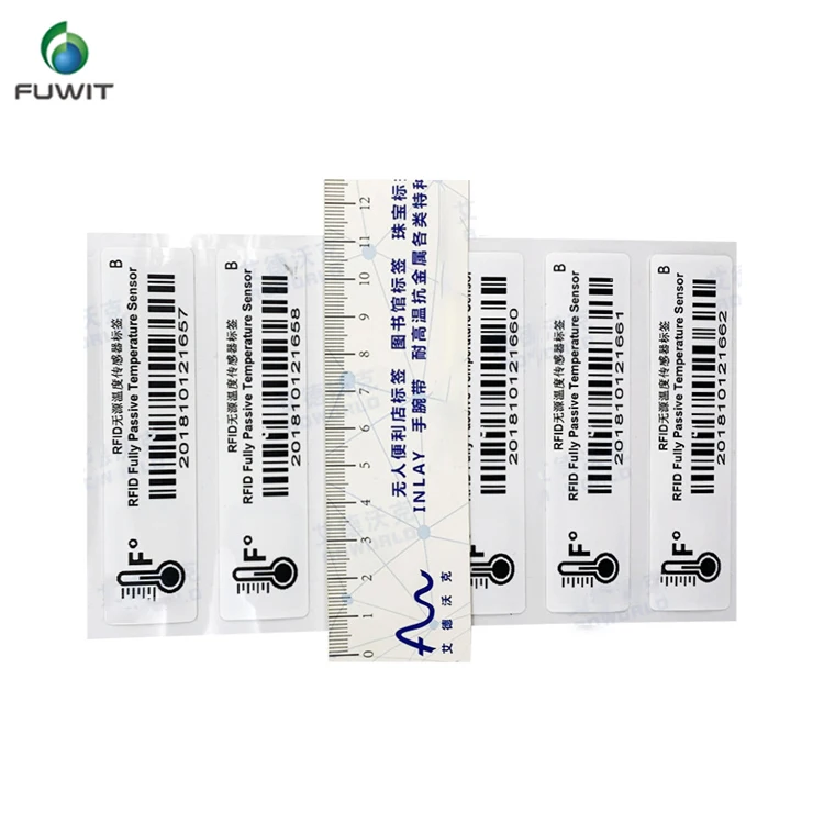 Thingmagic Passive UHF RFID Temperature Sensor Sticker Tag