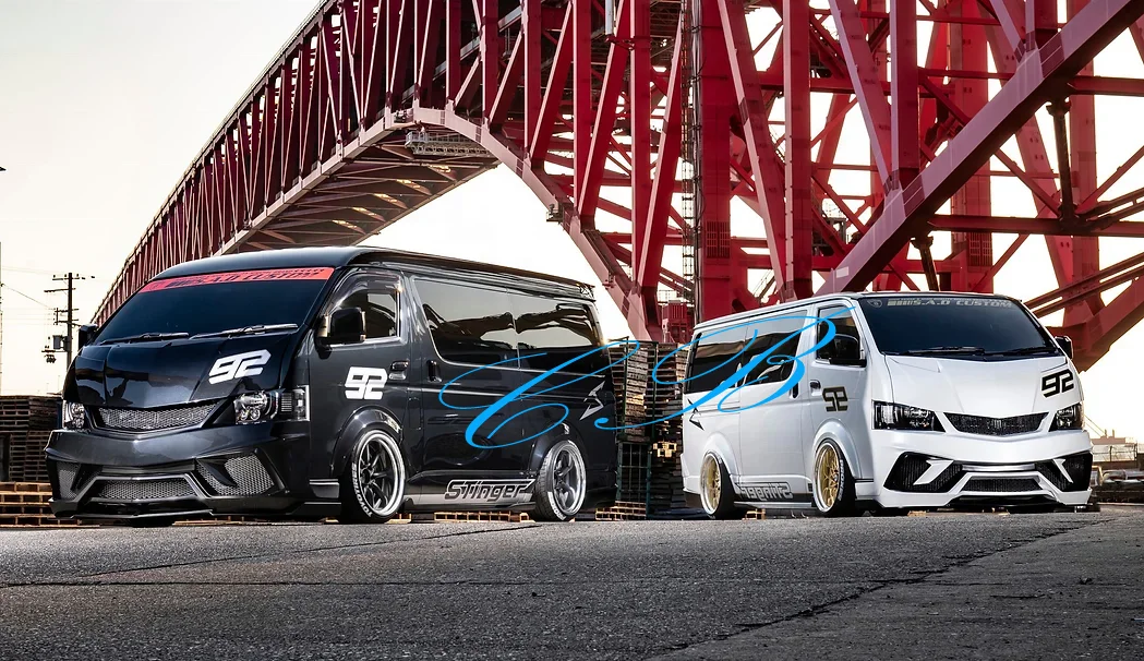 Hiace KDH200 Stinger J SAD I Body Kit - Front Bumper Upgrade