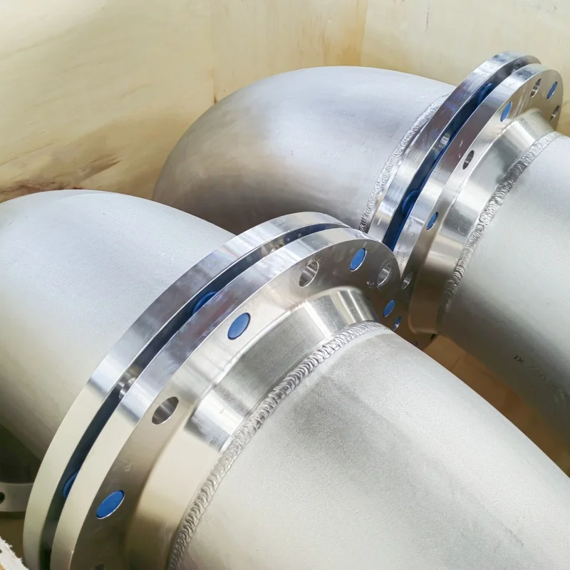 Customized Double Flange Connection Short Pipe High Pressure Resistant ...