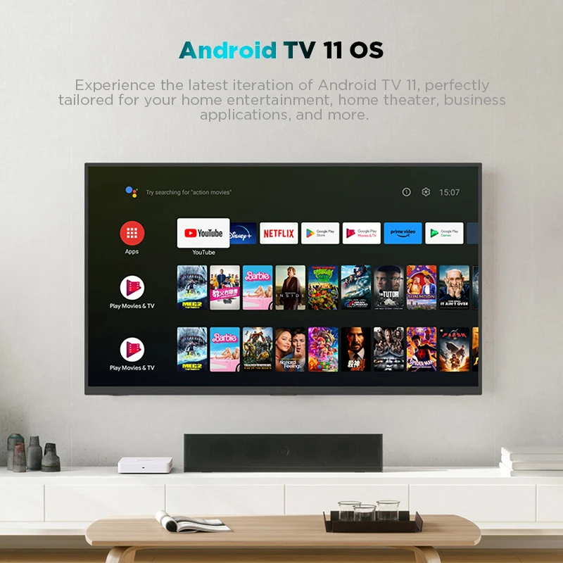 Kickpi KP1 TV Box - Android TV 11.0 with Google Certifications