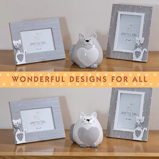 Fat Cat Money Box Piggy Bank For Kids Adults Cat Themed Gift For Cat ...