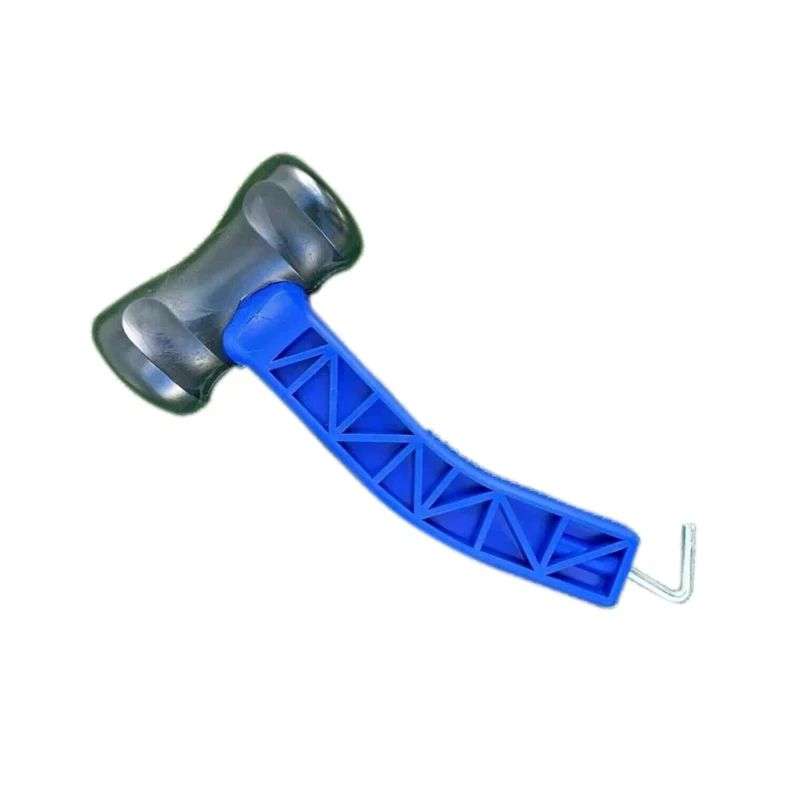 Outdoor Revolution Curved Dual Angle Rubber Mallet with Peg Pull Hammer ...