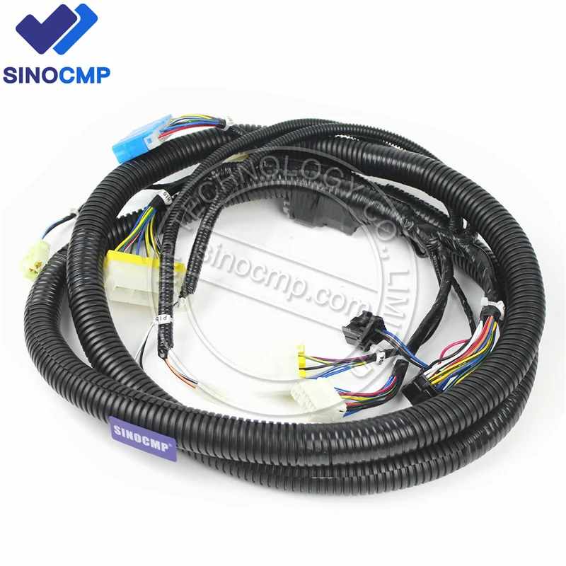 Sinocmp Excavator Parts Pc200-7 Pc200lc-7 Monitor Wiring Harness 22u-06 ...