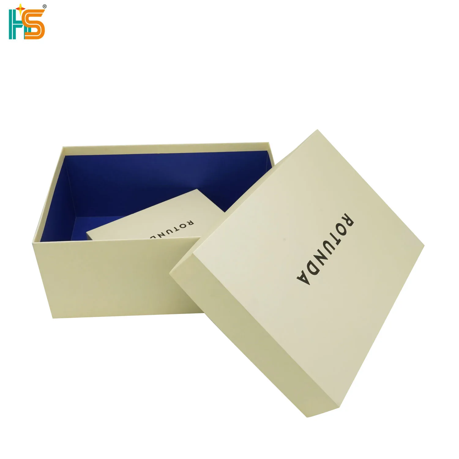 Fashion Box Rigid Lid and Base Cardboard Gift Box Customized Silver ...