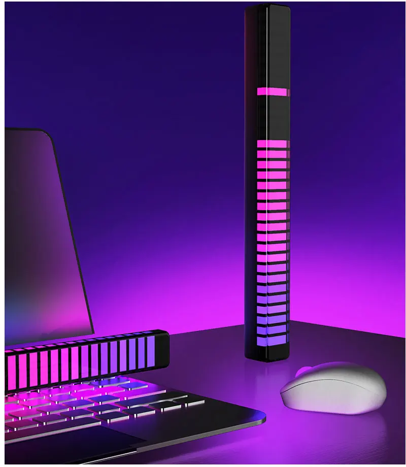 RGB Music Sound Lights Bar - Rhythm Recognition Lighting