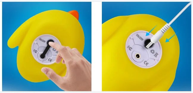 Floating Pool Lights Rechargeable Led Glow Duck Lights,Night Lights For ...