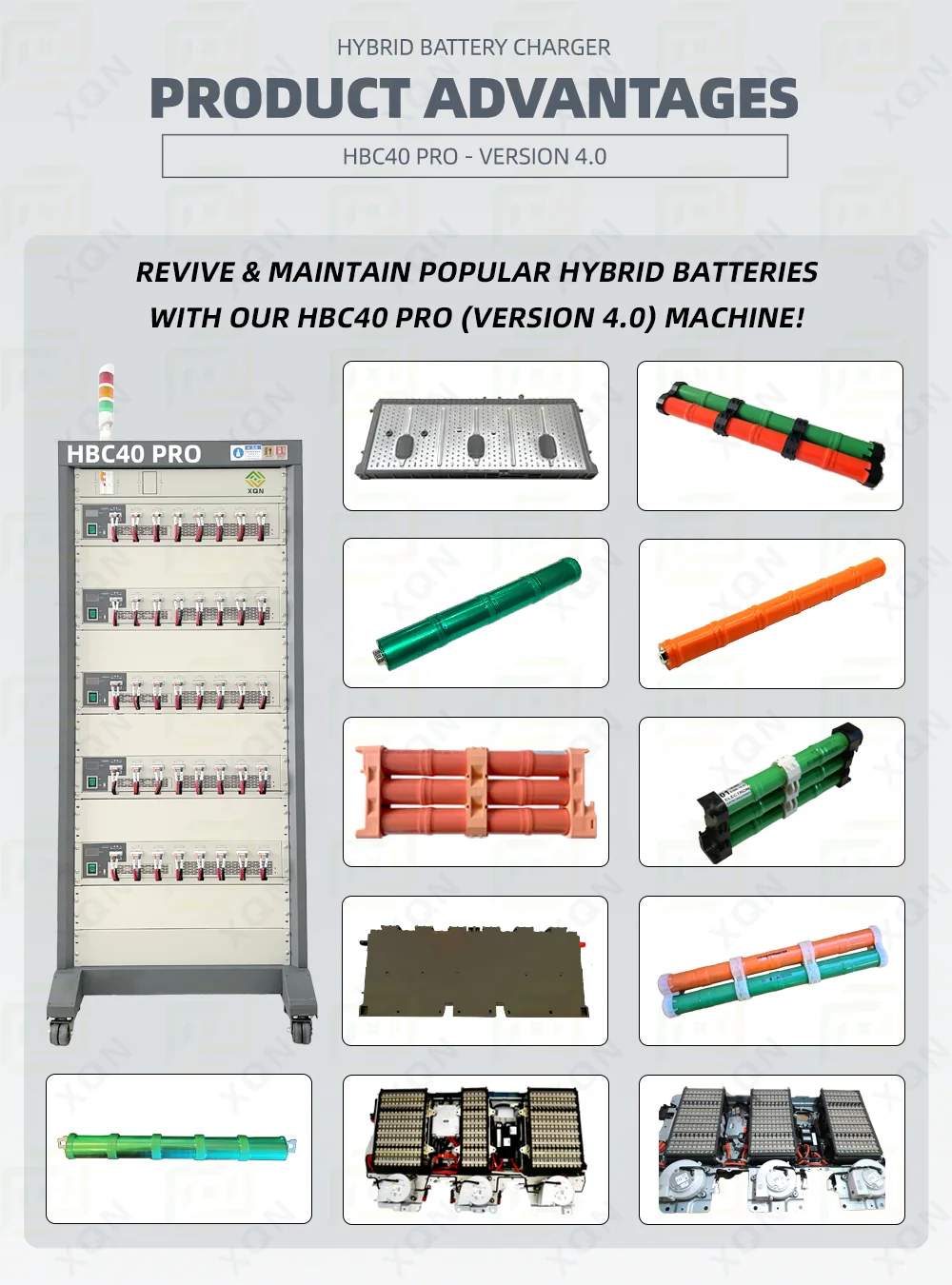 Smart Battery Regeneration Device Machine Hybrid Battery Charger ...