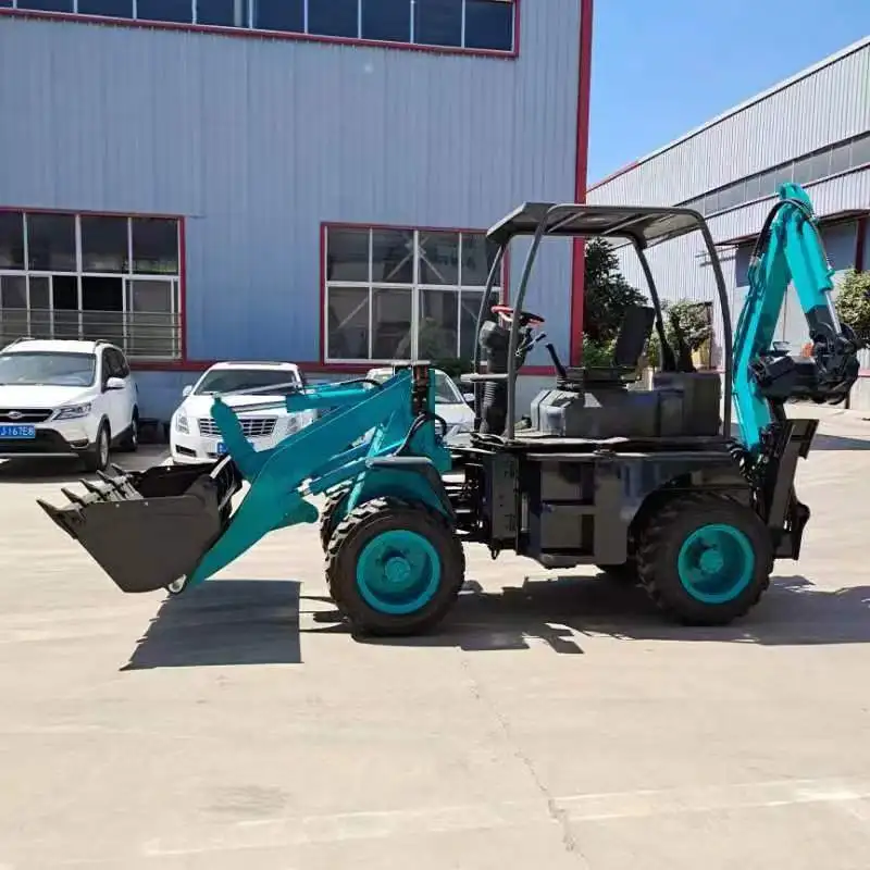 New USA Motor Loader Earth-Moving Machinery Cheap Small Mini Towable ...