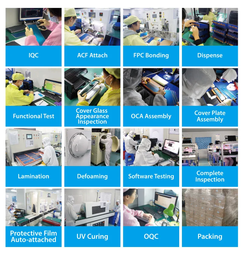 I2C USB Ctp Touchscreen 6.86 Inch for Smart Home Projects