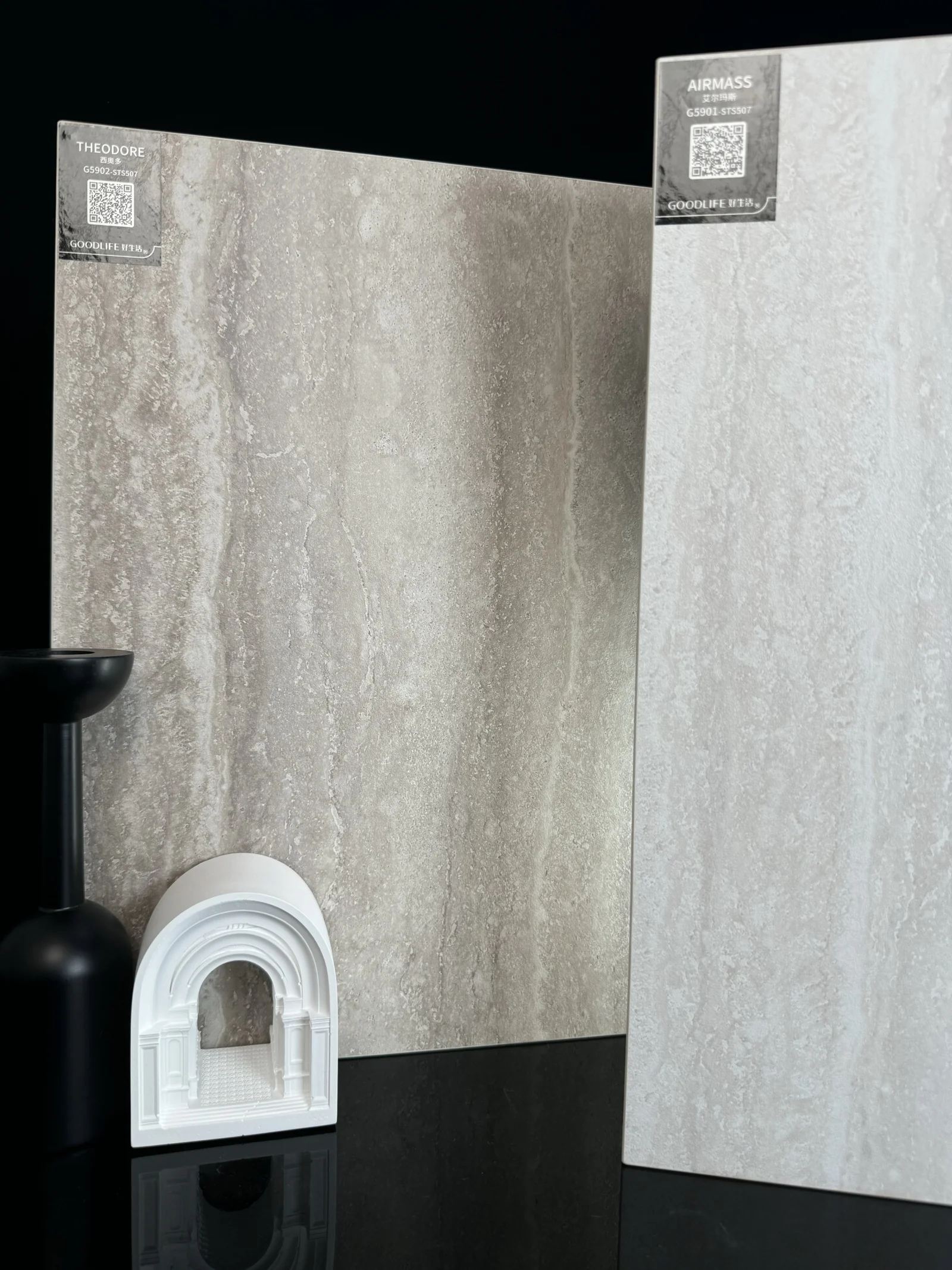 Stone Texture Melamine Faced Particle Board G5901