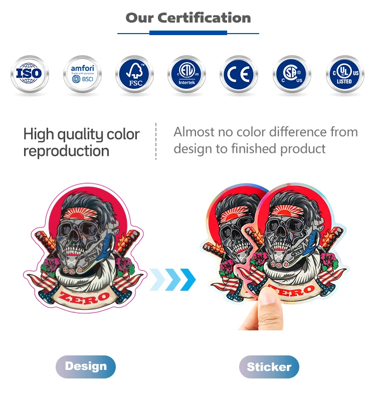 Customizable Cartoon Waterproof Stickers by Company Design Labels