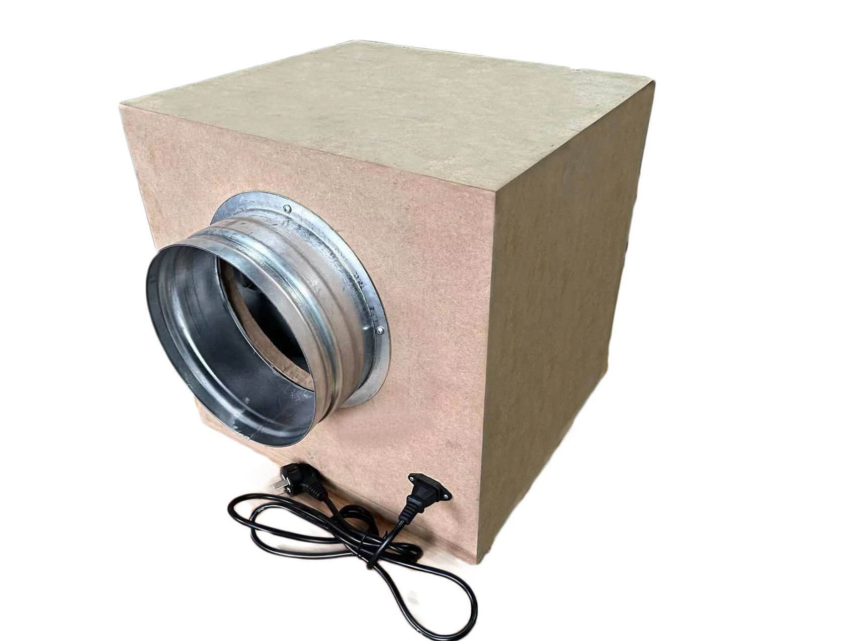 Hydroponics Ventilation Exhaust Fan Moisture Resistant Acoustic Box Fan ...