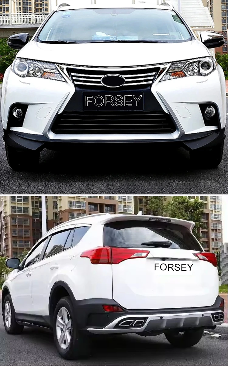 Modified Parts Car Body Kit Face Lift Fits for RAV4 2013-2015 to RX ...
