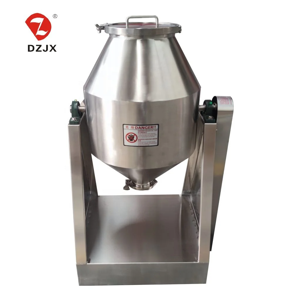 Dzjx Stainless Steel Waist Drum Shape Mixing Machine Blending Equipment ...