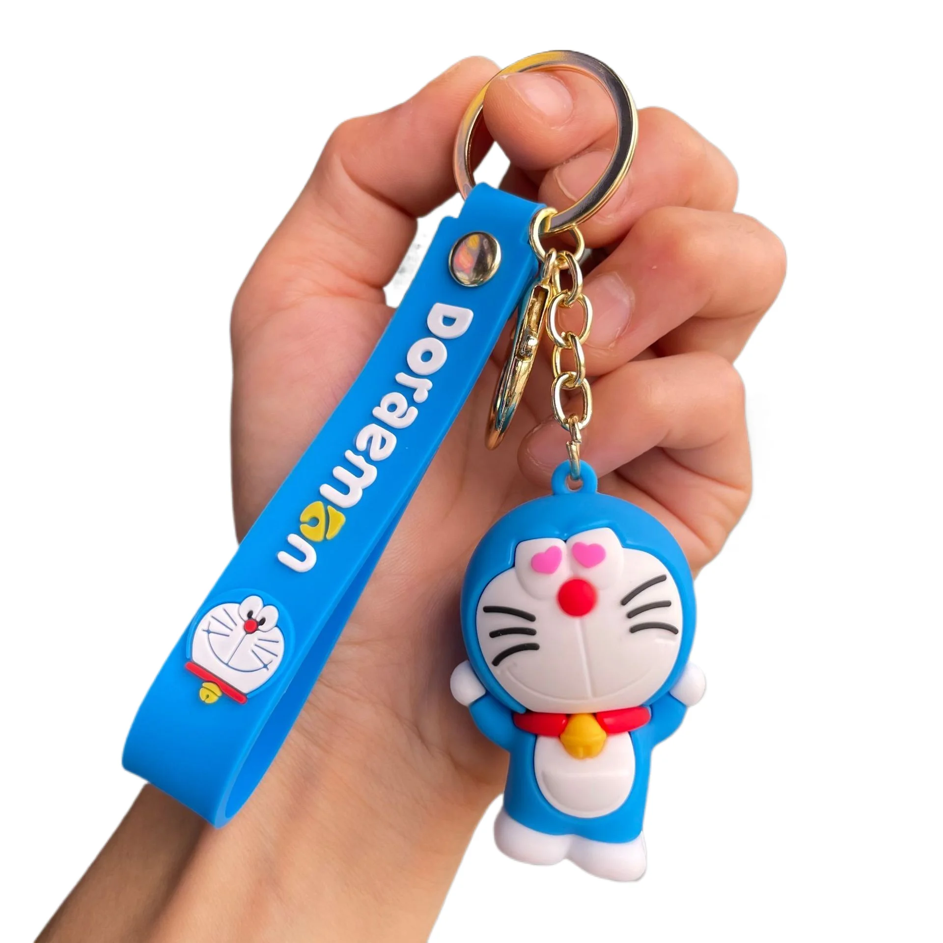 Japan Classic Sci-fi Anime Doraemon Toy Keychain Cartoon Doll Student ...