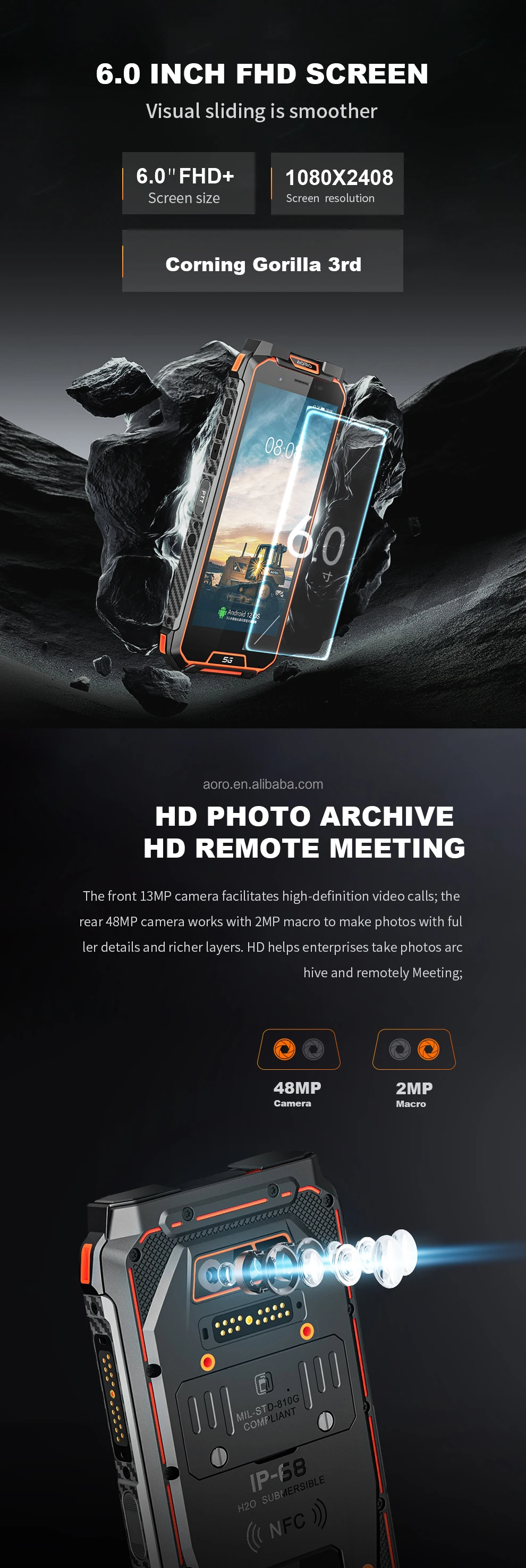 Intrinsically Safe Vhf Uhf Walkie Talkie Phone M5 5G Petroleum Gasoline ...