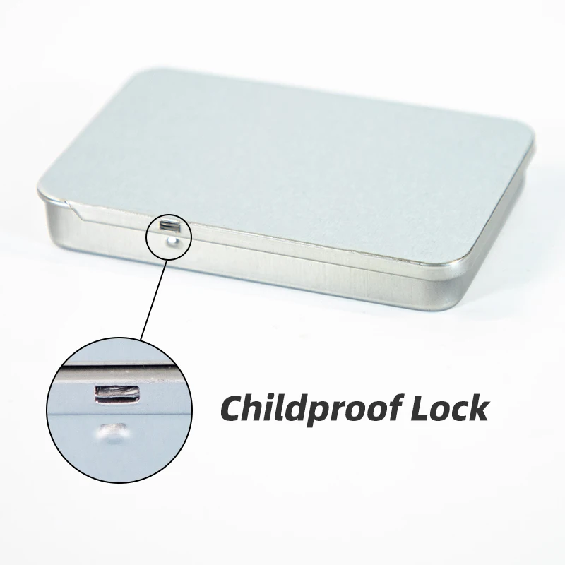 Uketa Wholesale Custom Sliding Metal Tin Box Child Proof Slide Tin ...