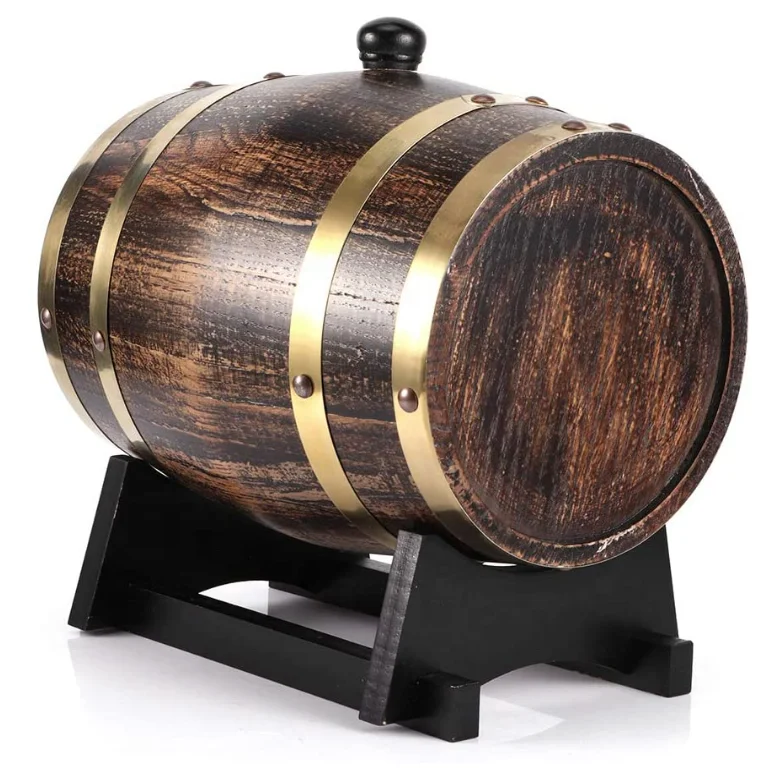 Wooden Beer Buckets Tower Natural Wooden Barrel Dispenser Beer Tower ...