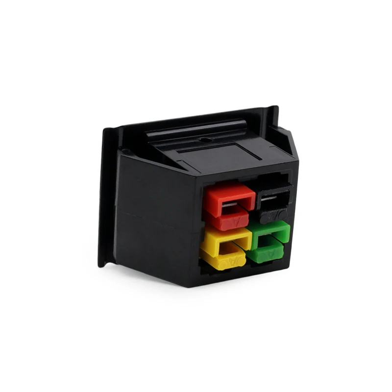 Wire Powerpole Connector Accessories 15a 30a 45a Snap-in 4-pole Panel ...