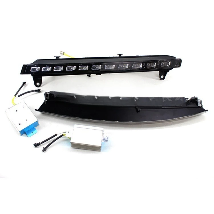 Car Accessories for Audi Q7 07-09 Day Running Light LED Turn signal ...