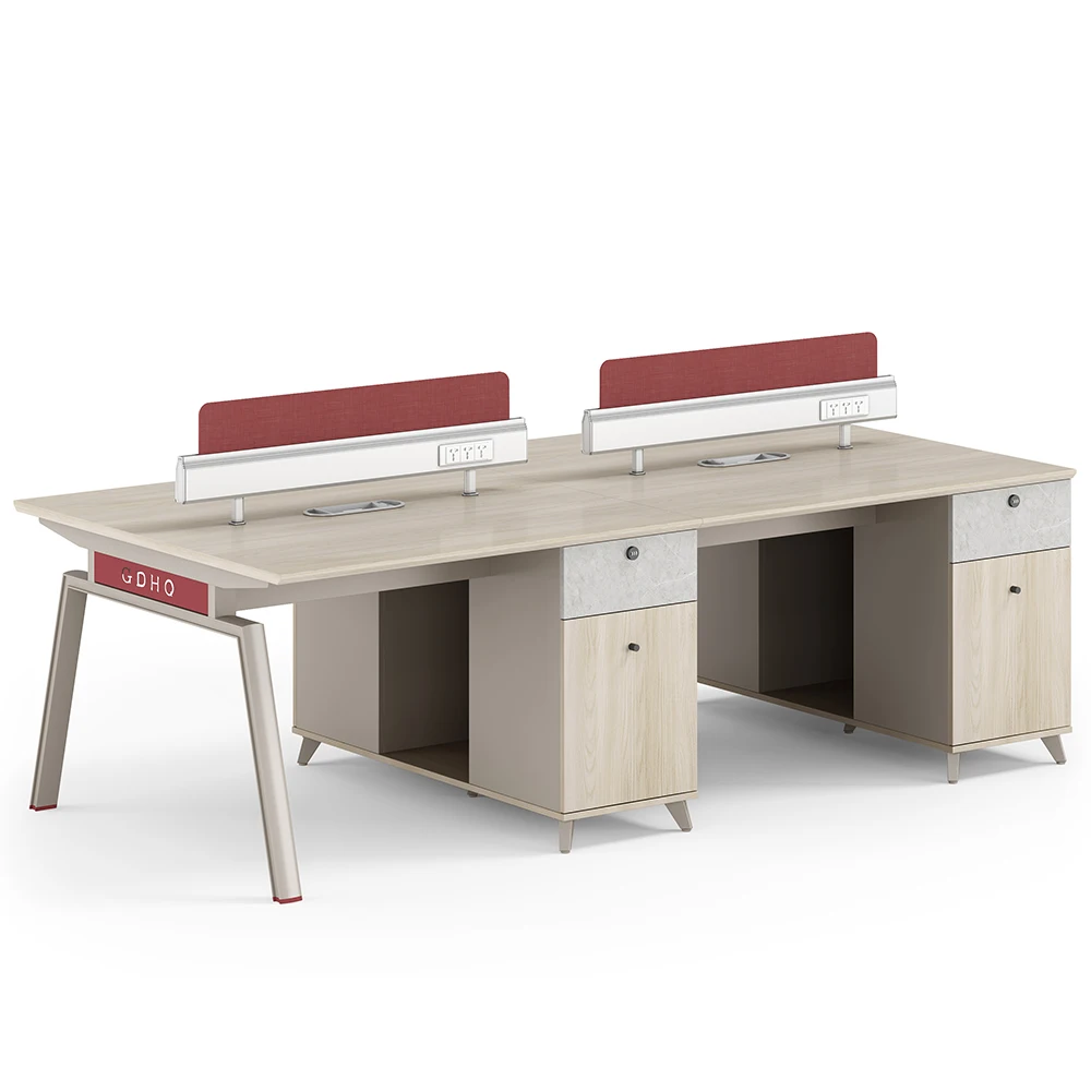 Office Cubicle Workstation Office Cubicle 4 Person Computer Office ...