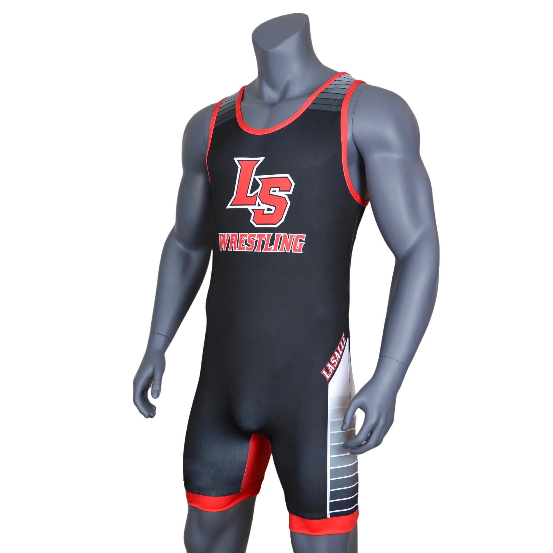 Custom Sublimation Print Men Singlet Wrestling Suit Uniforms - Buy ...