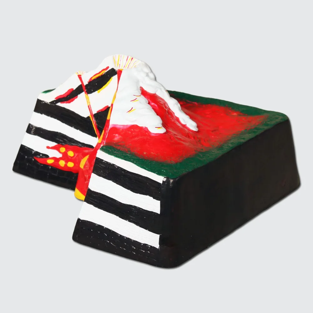 Educational Geographical Model of Valcano PVC Volcano Model Model of ...