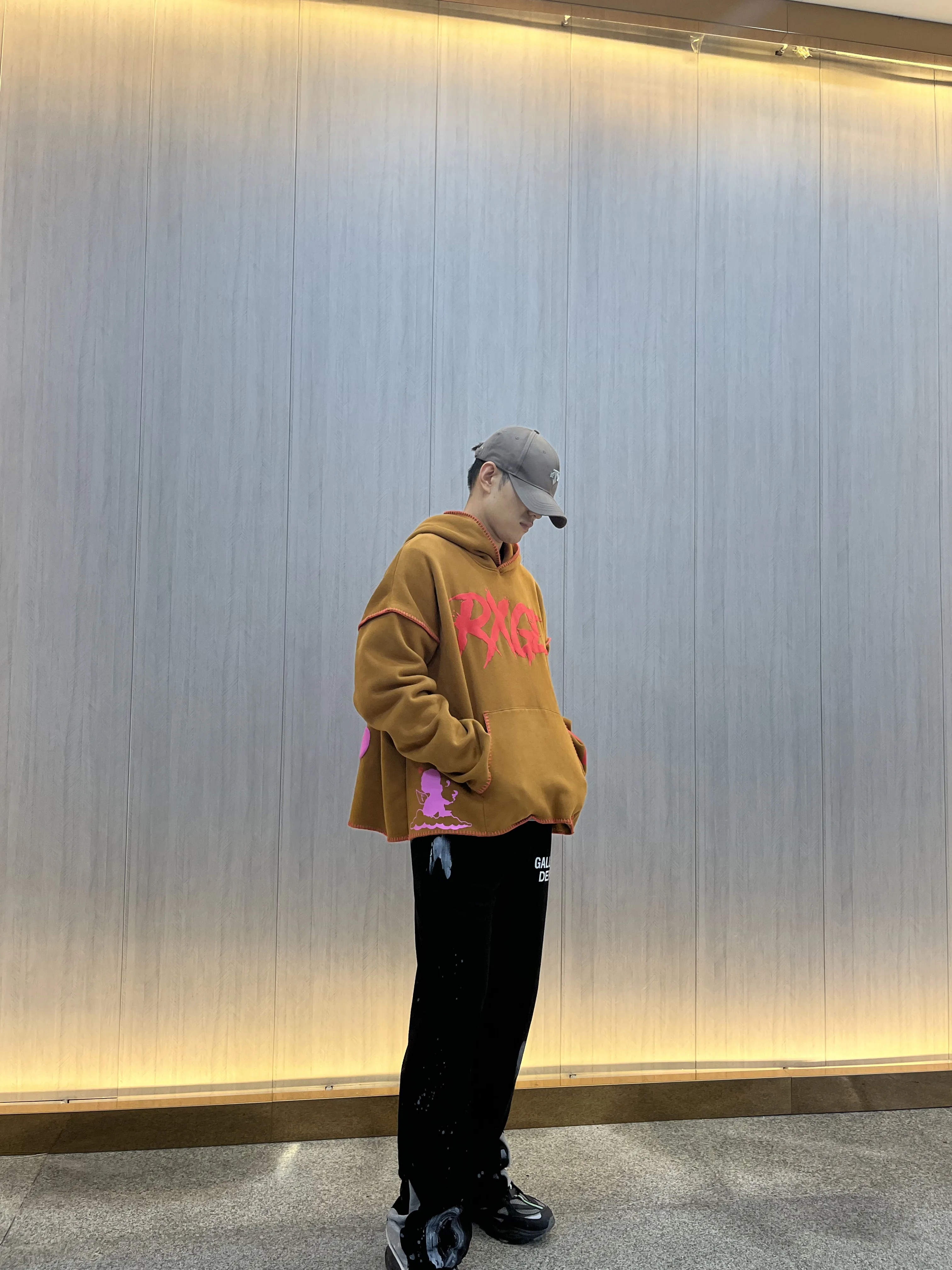 Custom Stack Pant Flared Sweatpants Men Jogger Sweat Pants Patchwork ...