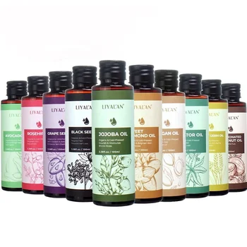 Organic Carrier Oil Rosehip Grape Avocado Sweet Almond Coconut Black ...