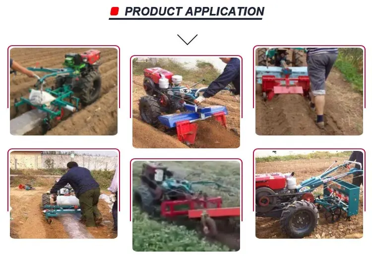 18hp Two Wheel Farm Walking Tractor 25hp Mini Tractors Two Wheel ...