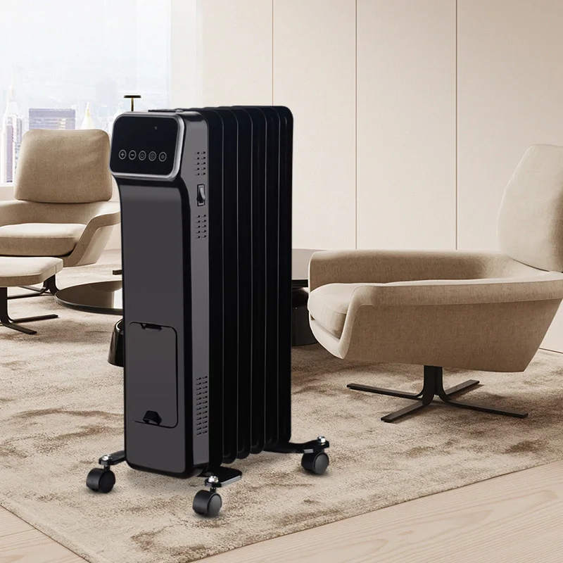 Touch Panel Oil Filled Radiator Heater With Remote Controller Luxury ...