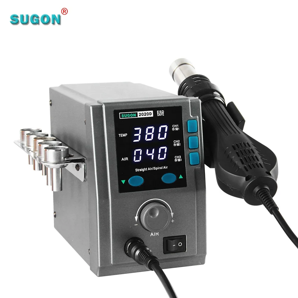 Blower Hot Air Solder Sugon 2020D 700W Heat Gun for Rework & DIY ...