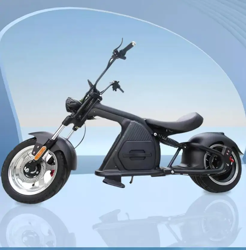 2000w 60v Citycoco Electric Scooter Harleye Big Wheel Fat Tire 80km/h ...